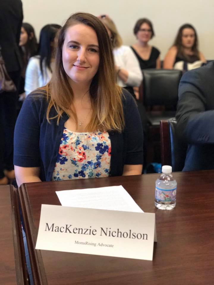 SuperMom MacKenzie Nicholson testifies before Congress on the ...
