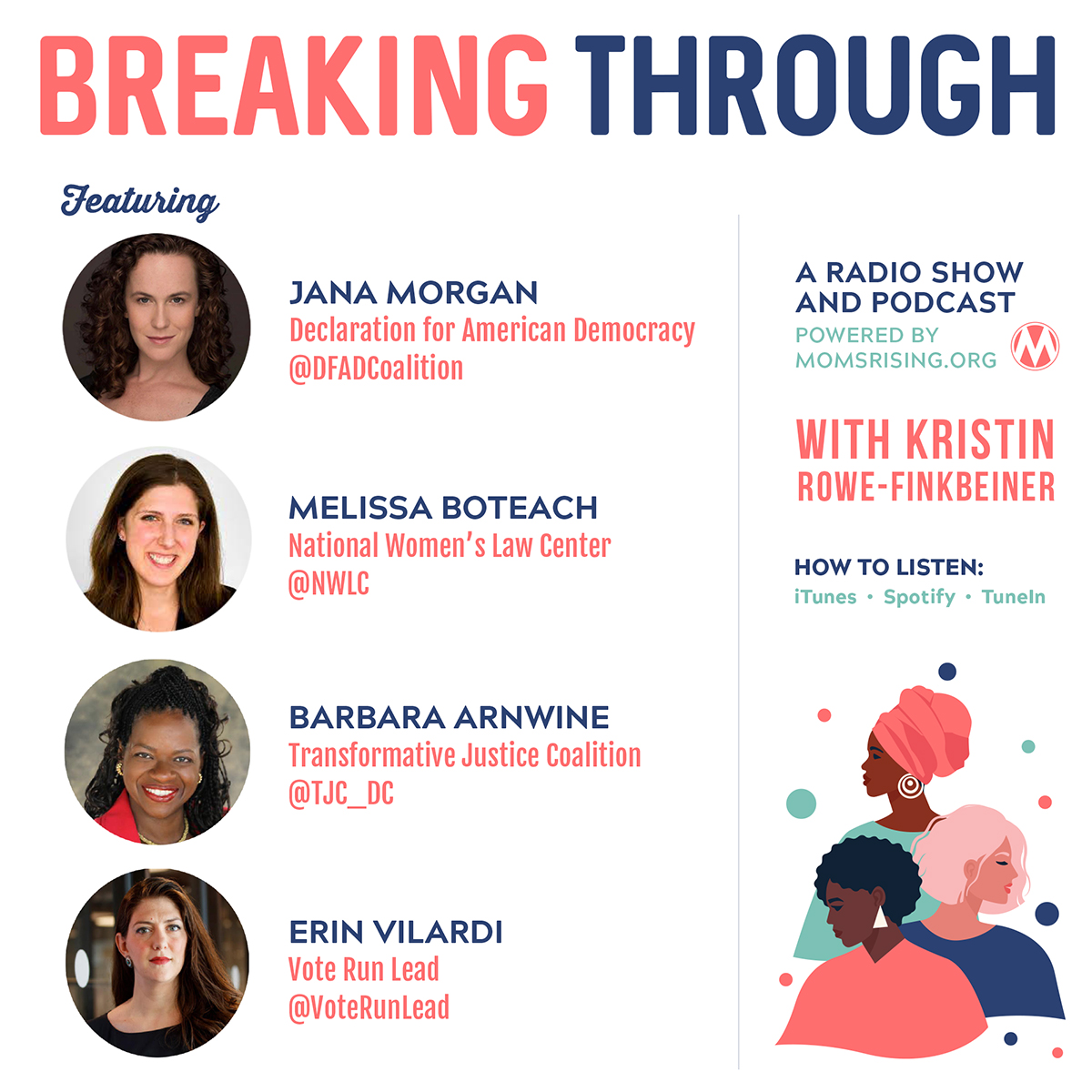 Brand New Breaking Through Podcast: Saving Our Democracy | MomsRising