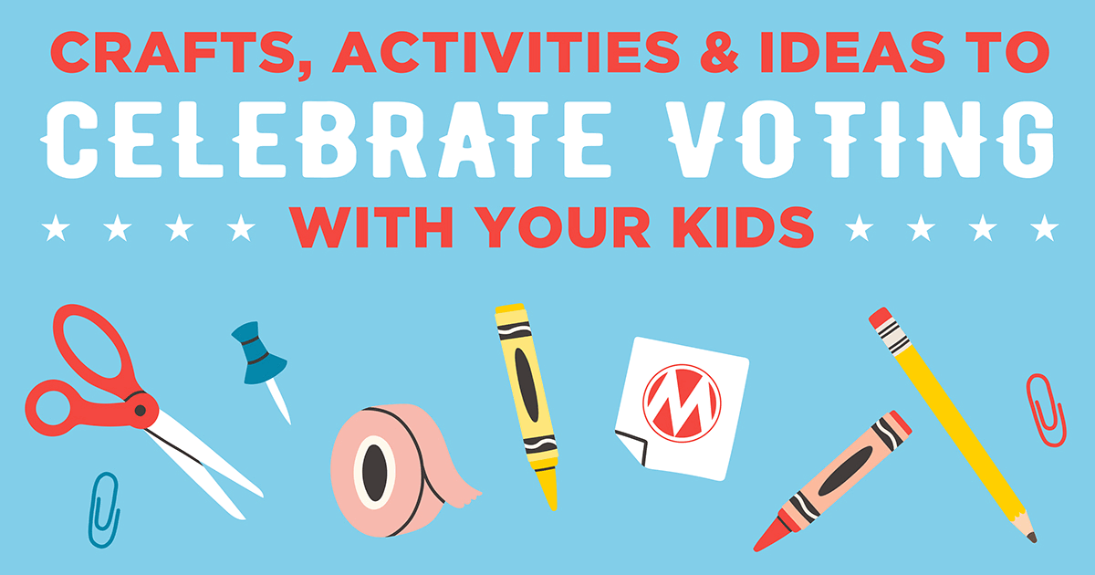 Crafts, activities, and ideas to celebrate voting with your kids ...