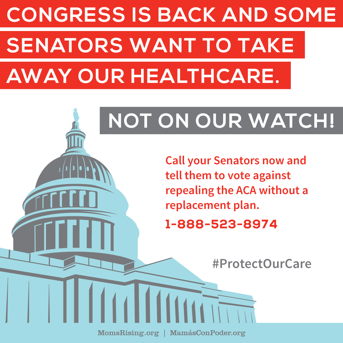Call your Senator NOW to protect healthcare for 30 million people ...